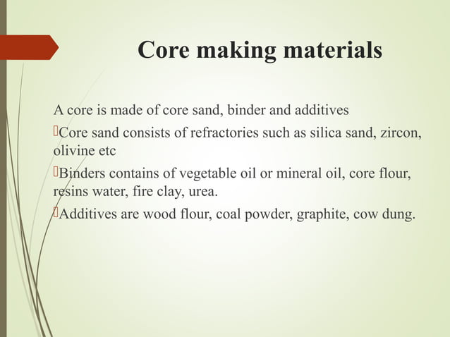 Metal casting processes | PPT | Woodworking | Arts and Crafts