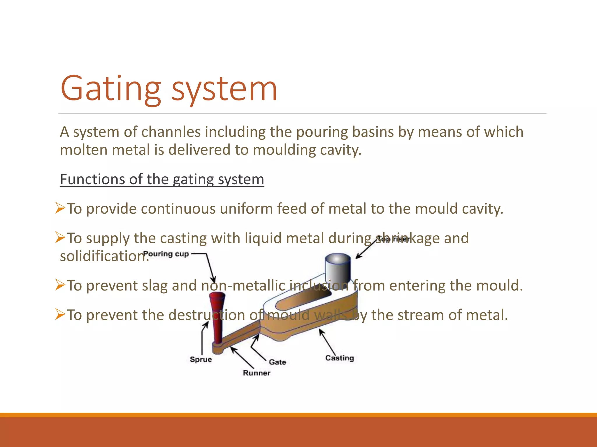 Metal casting process presentation | PPTX