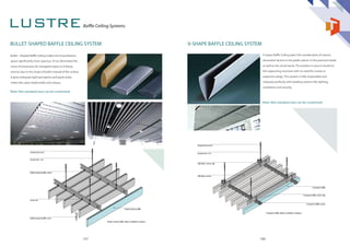acoustic baffle ceiling for commercials and workspace | PDF