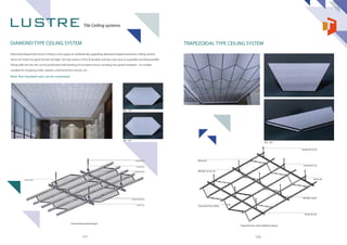 Metal Ceiling System – Durable & Modern Architectural Ceilings | PDF