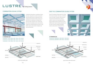 Metal Ceiling System – Durable & Modern Architectural Ceilings | PDF