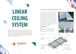 Metal Ceiling System – Durable & Modern Architectural Ceilings | PDF