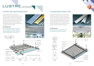 Metal Ceiling System – Durable & Modern Architectural Ceilings | PDF