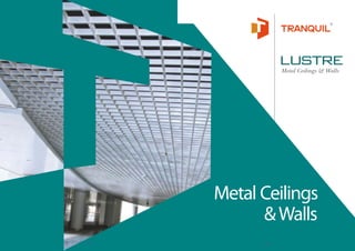 Metal Ceiling System – Durable & Modern Architectural Ceilings | PDF