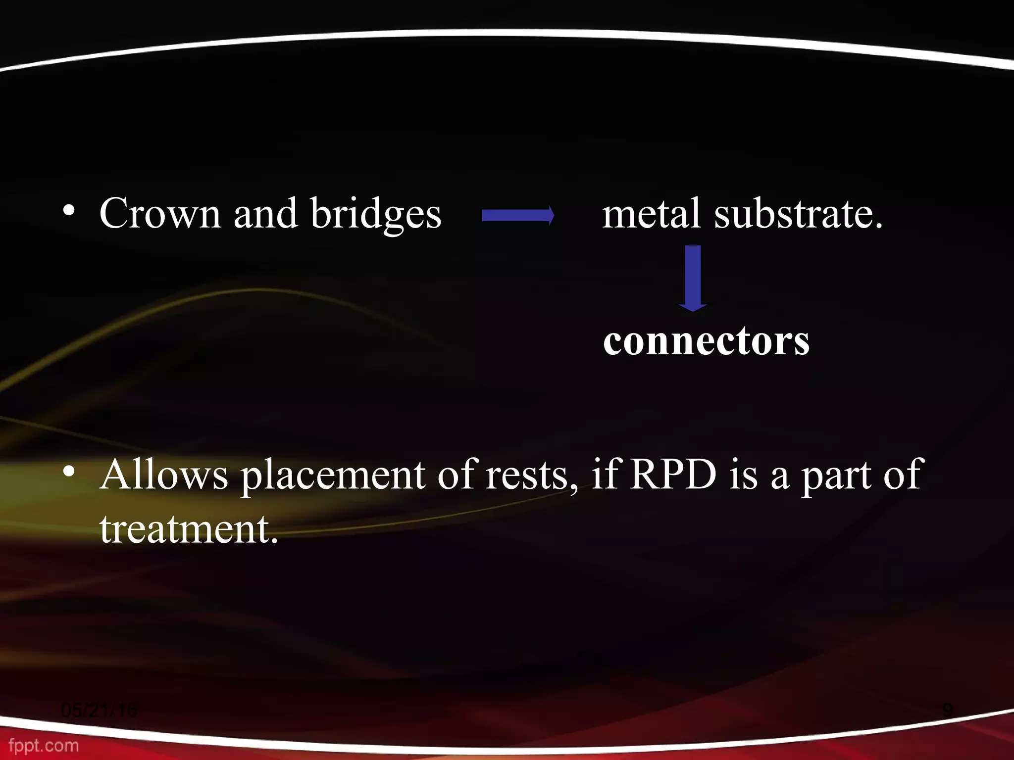 Tooth preparation for Metal ceramic crowns. | PPT