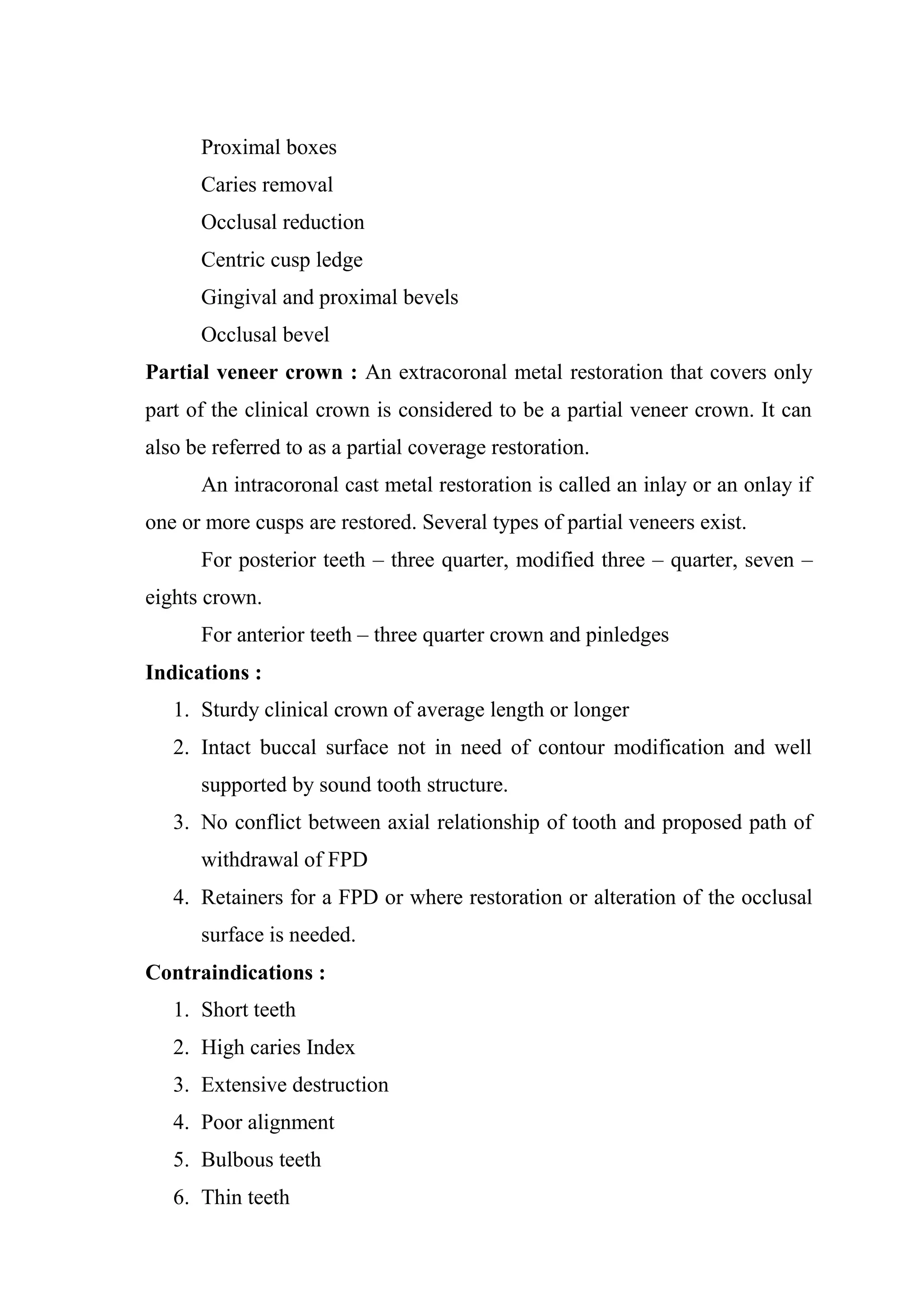 Metal ceramic and partial veneer crown/certified fixed orthodontic ...