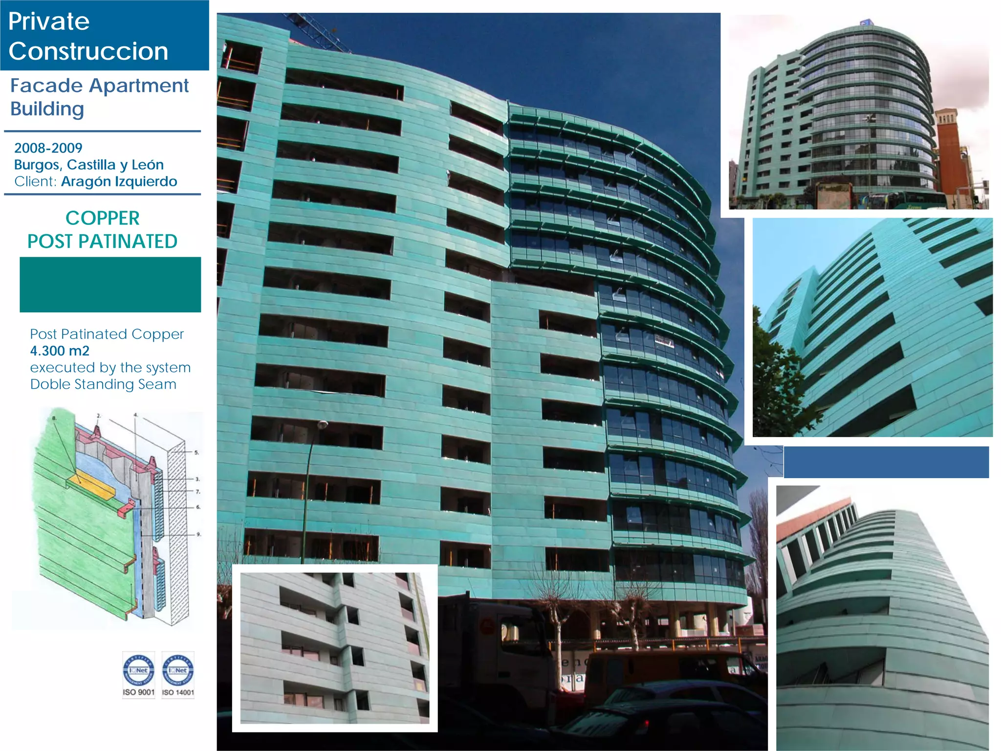 Metal Cladding References -Quinta Metalica (English) | PDF