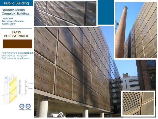 Metal Cladding References -Quinta Metalica (English) | PPT