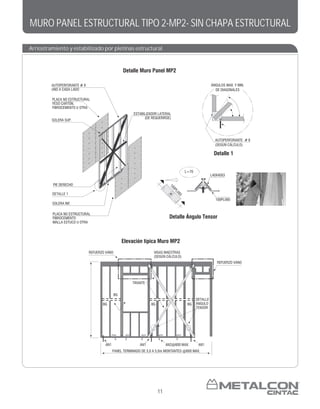 Metalcon manual de_construccion | PDF