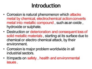 metal corrosion and its prevention.pptx | Chemistry | Science