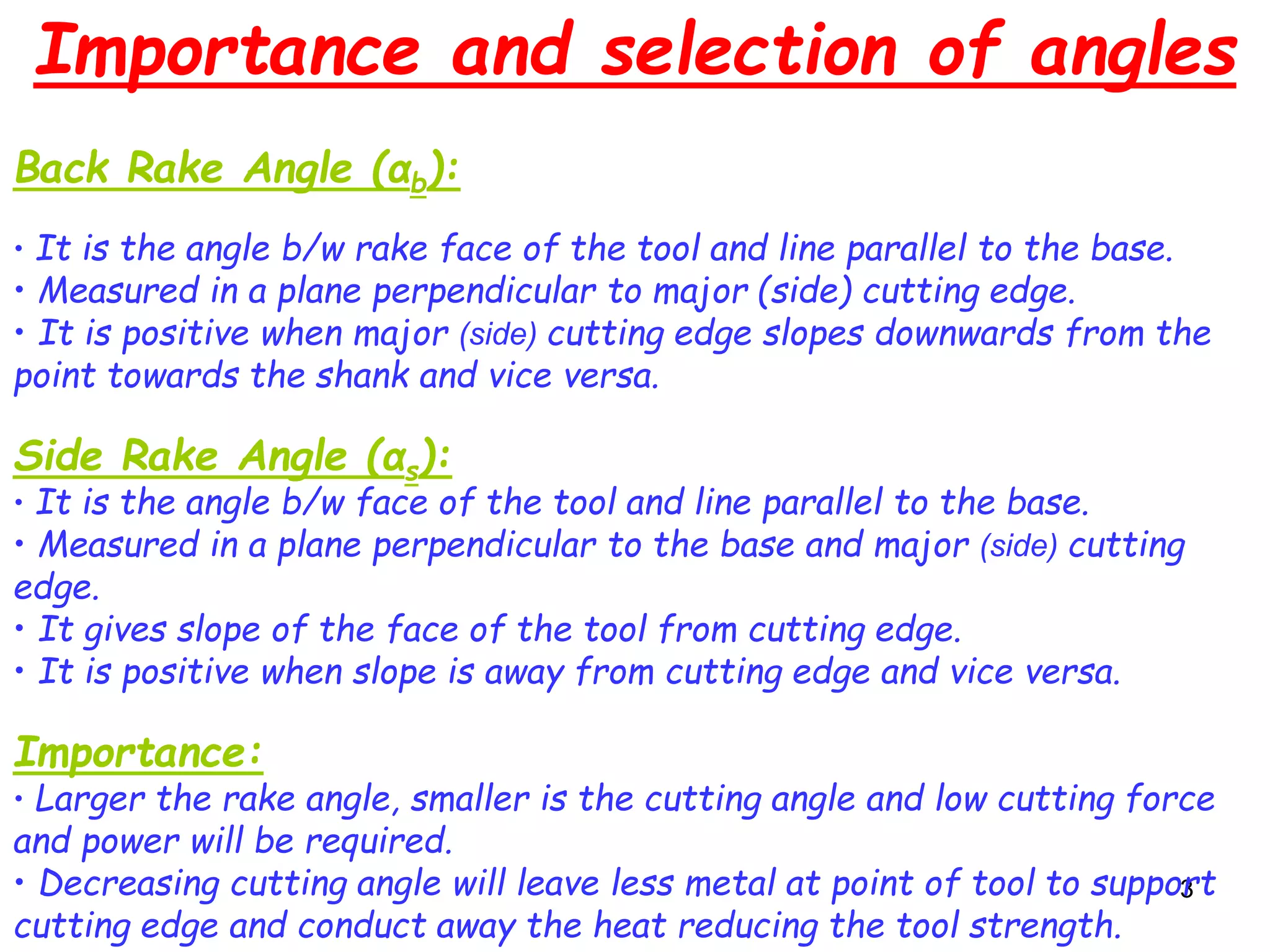 Metal cutting and tool design 3 | PPTX