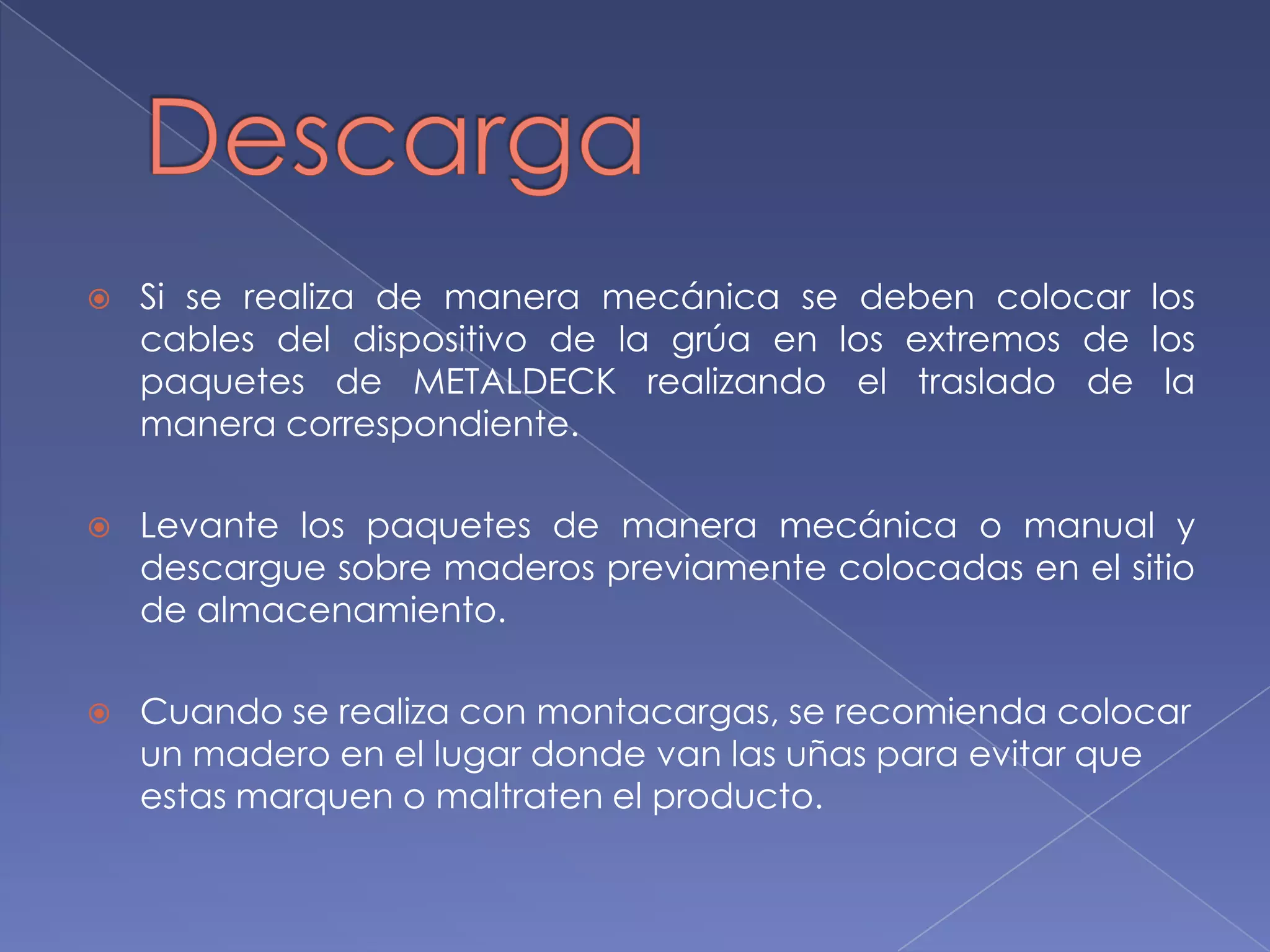 Metaldeck. | PPTX