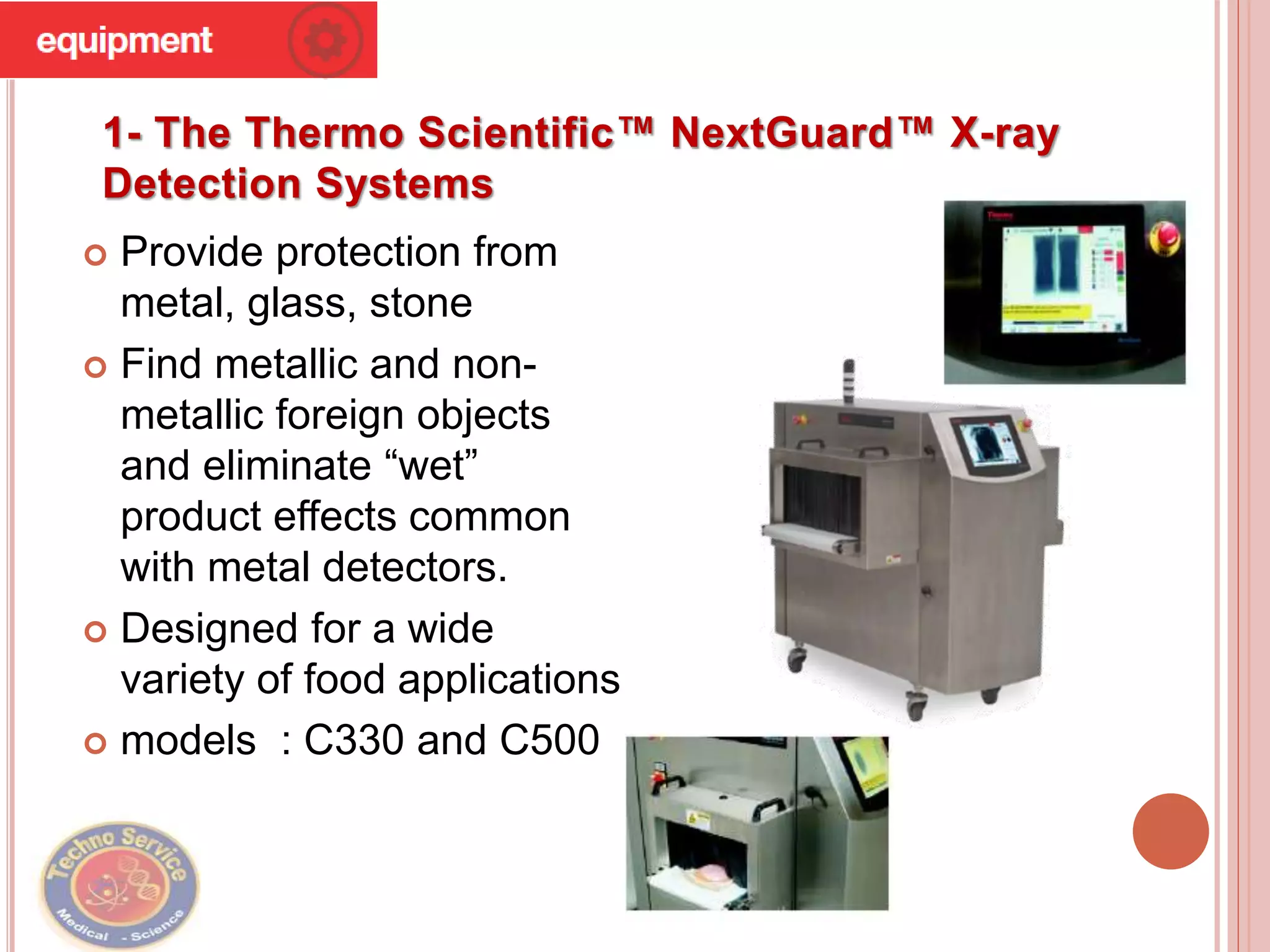 Metal detection and x ray inspection of food | PPTX