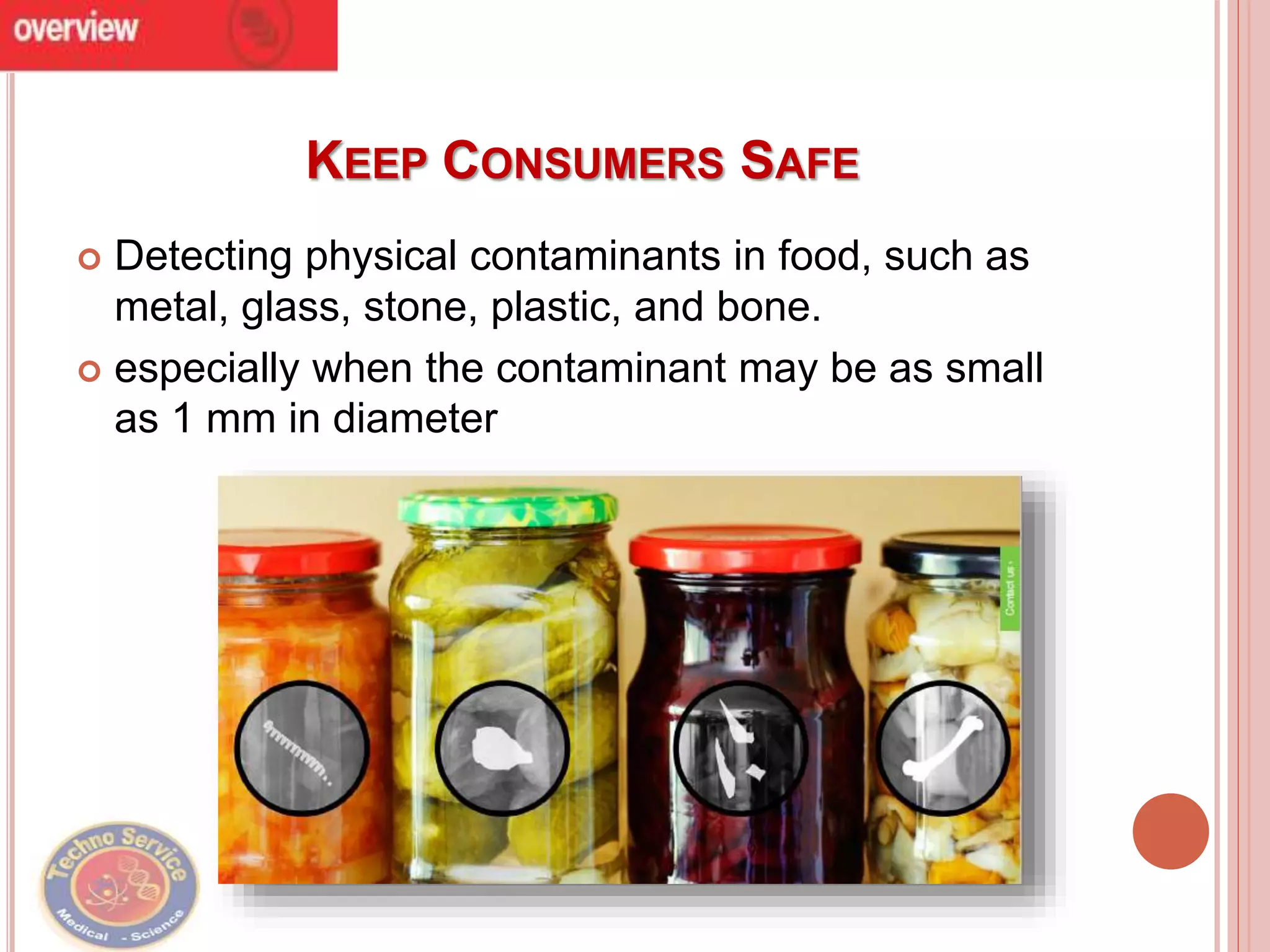 Metal detection and x ray inspection of food | PPTX