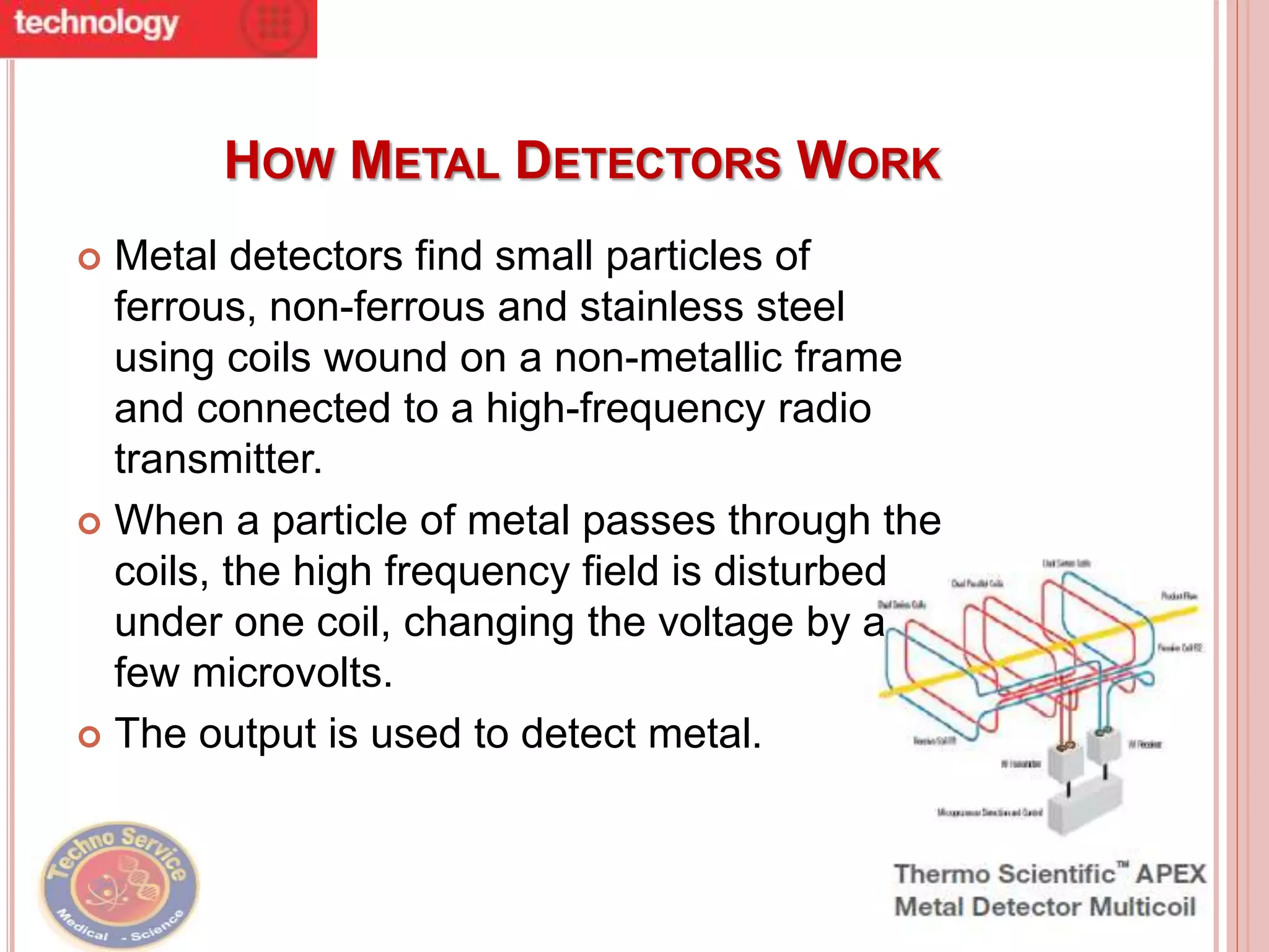 Metal detection and x ray inspection of food | PPTX
