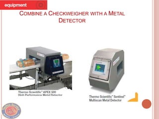 Metal detection and x ray inspection of food | PPTX