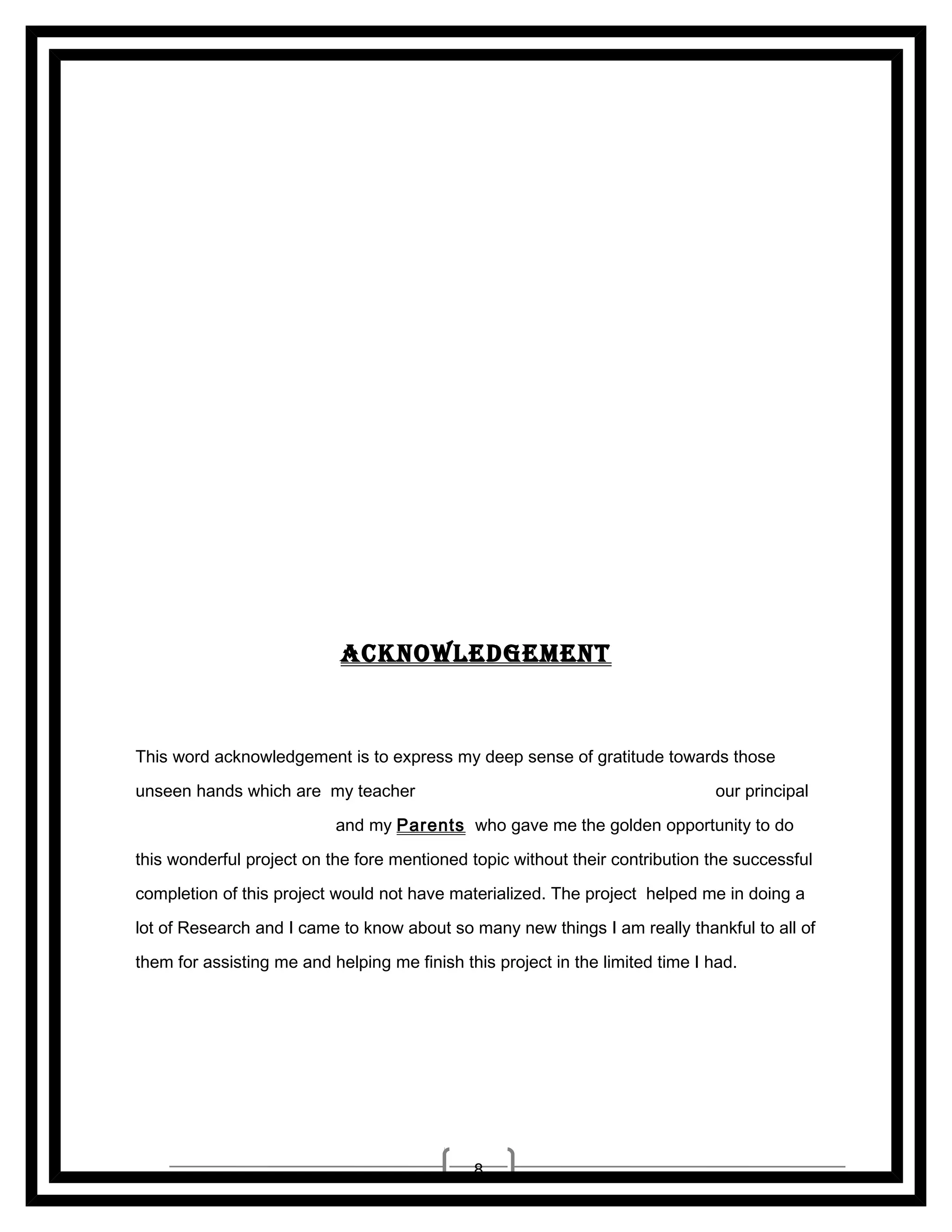 CBSE Class XII physics practical project on Metal detector | DOC