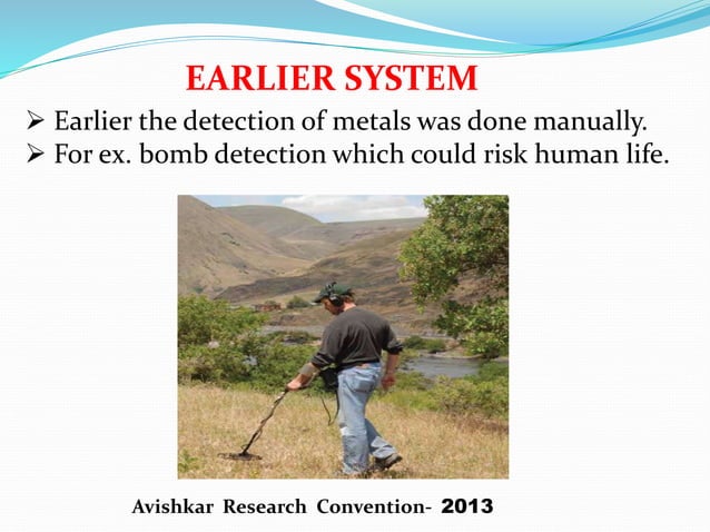 Metal detector robotic vehicle | PPT