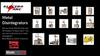 Metal disintegrators | PDF