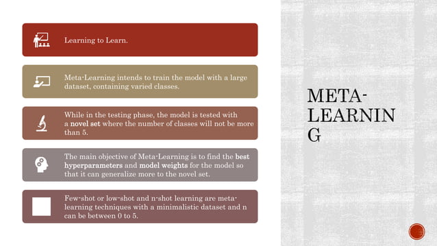 Meta-Learning Presentation | PPTX | Computing | Technology & Computing