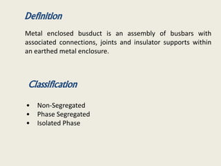 Metal enclosed busduct | PDF