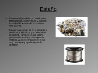 Metales | ODP