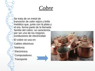 Metales | ODP