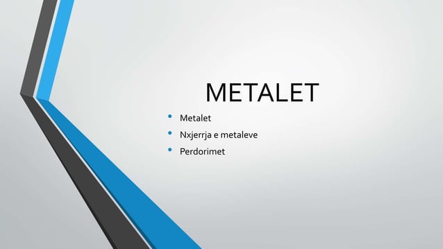 Metalet | PPT