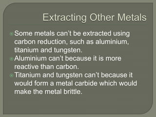 Metal extraction | PPTX