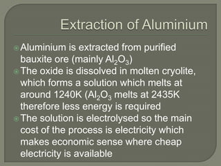 Metal extraction | PPTX