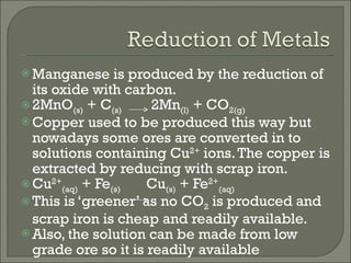 Metal extraction | PPT