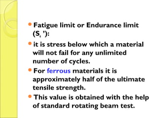 Metal fatigue ppt | PPT
