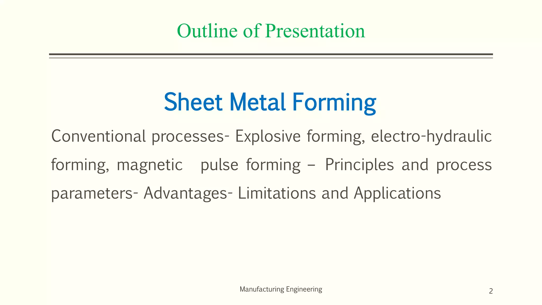 Metal forming | PDF