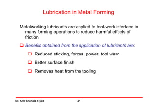 Metal forming 2 | PDF