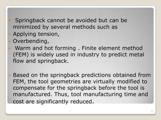 Metal forming defects | PPSX
