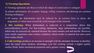 Metal forming(foriging) | PDF | Physics | Science