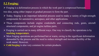 Metal forming(foriging) | PDF | Physics | Science