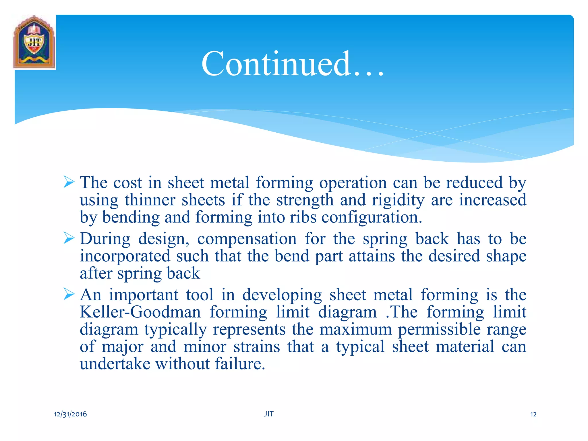 Metal forming process | PPTX | Business and Finance