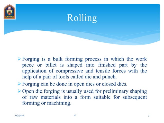Metal forming process | PPT