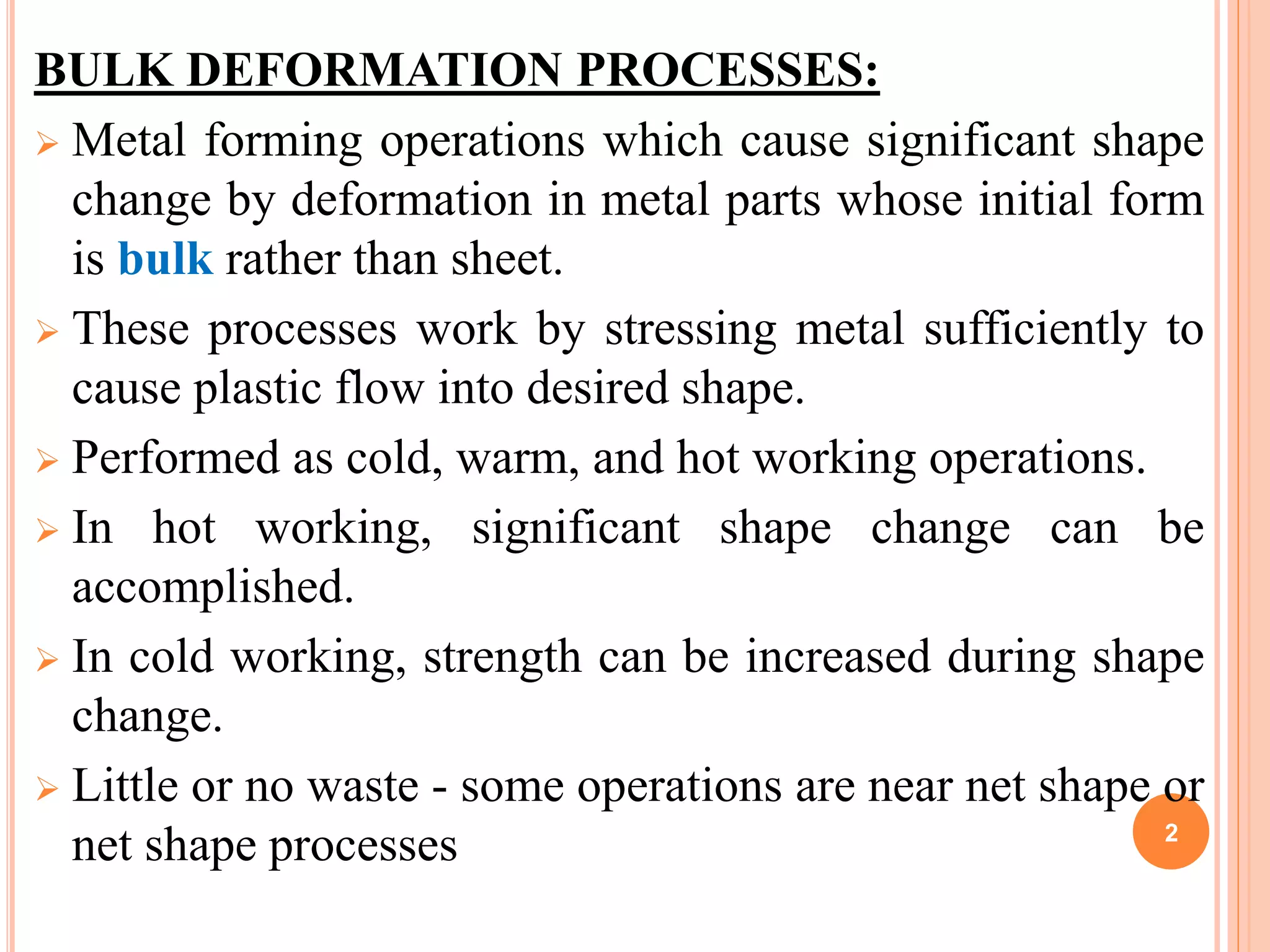Metal forming process | PPT