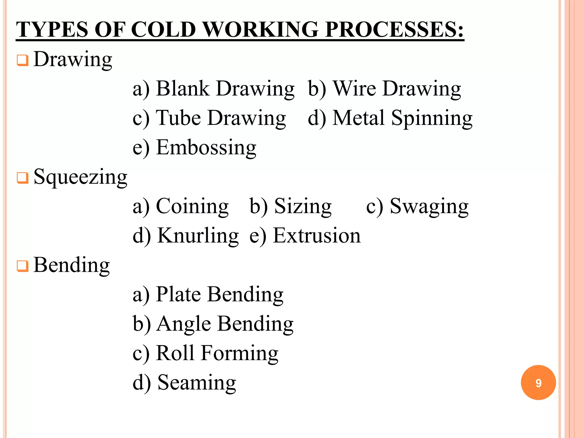 Metal forming process | PPT