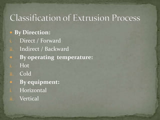 Metal forming process, Non chip forming machining process | PPTX