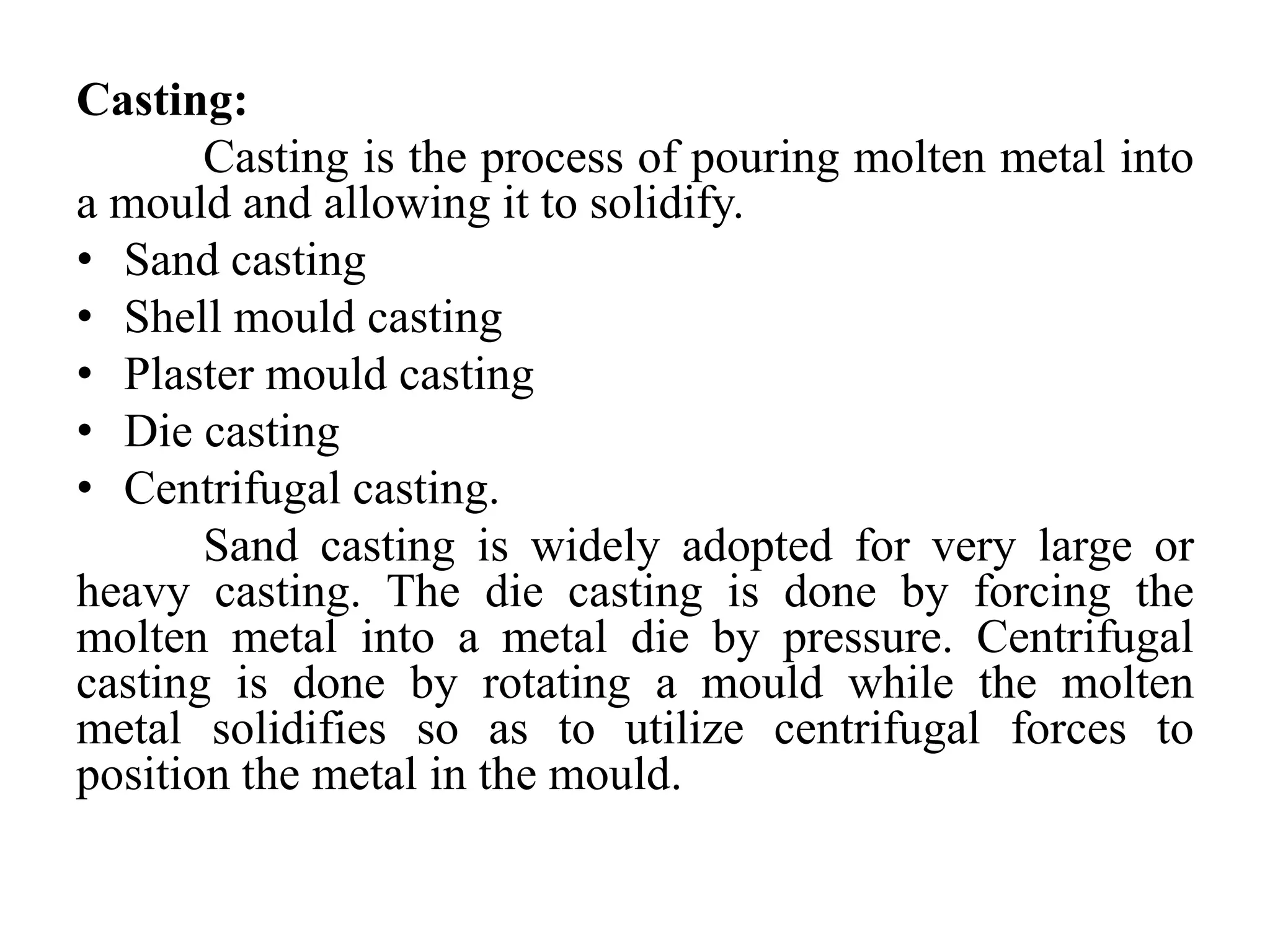 Metal Forming Processes Ppt