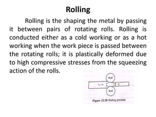 Metal forming processes | PPTX