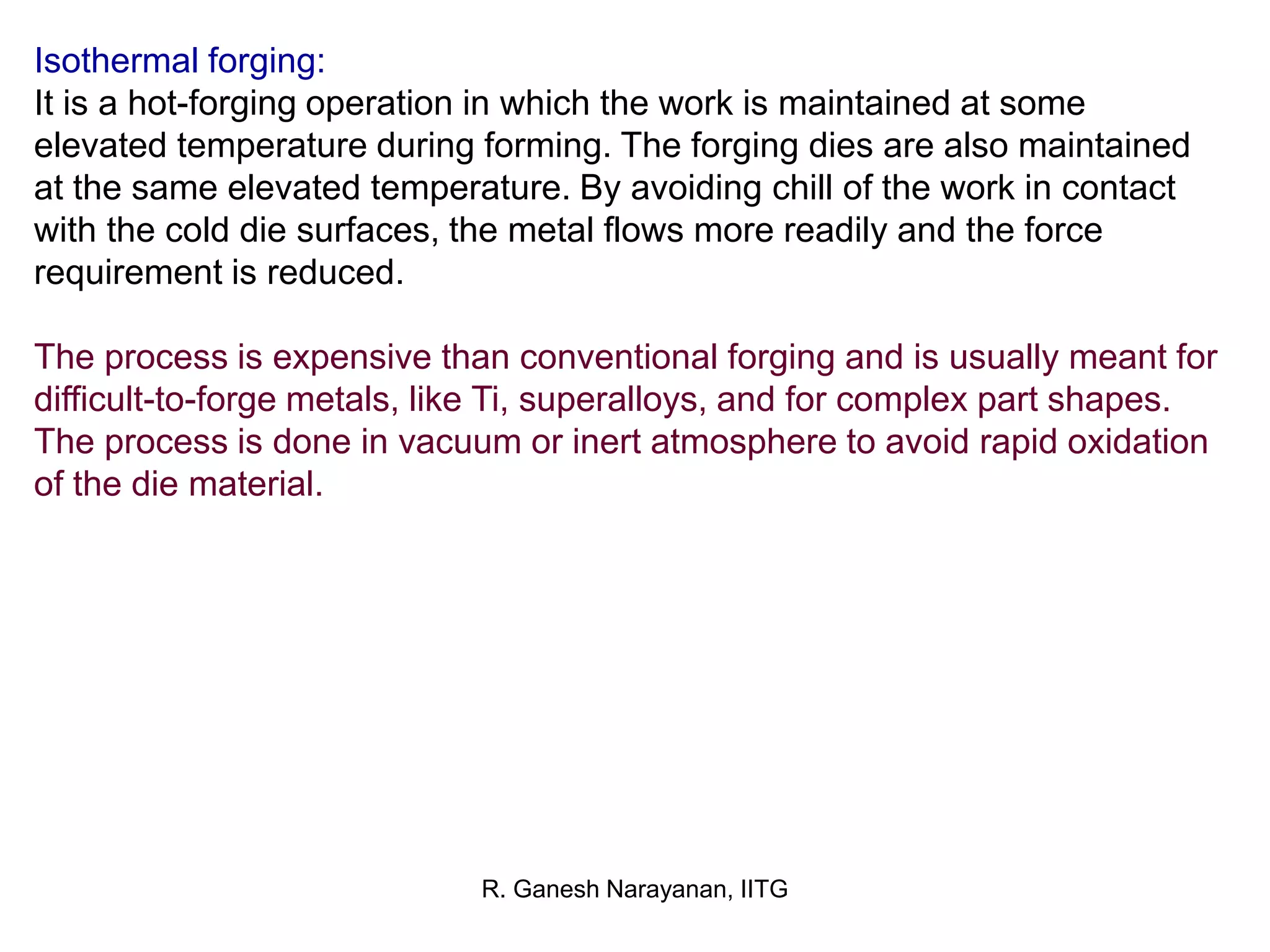 Metal forming processes with analysis | PDF