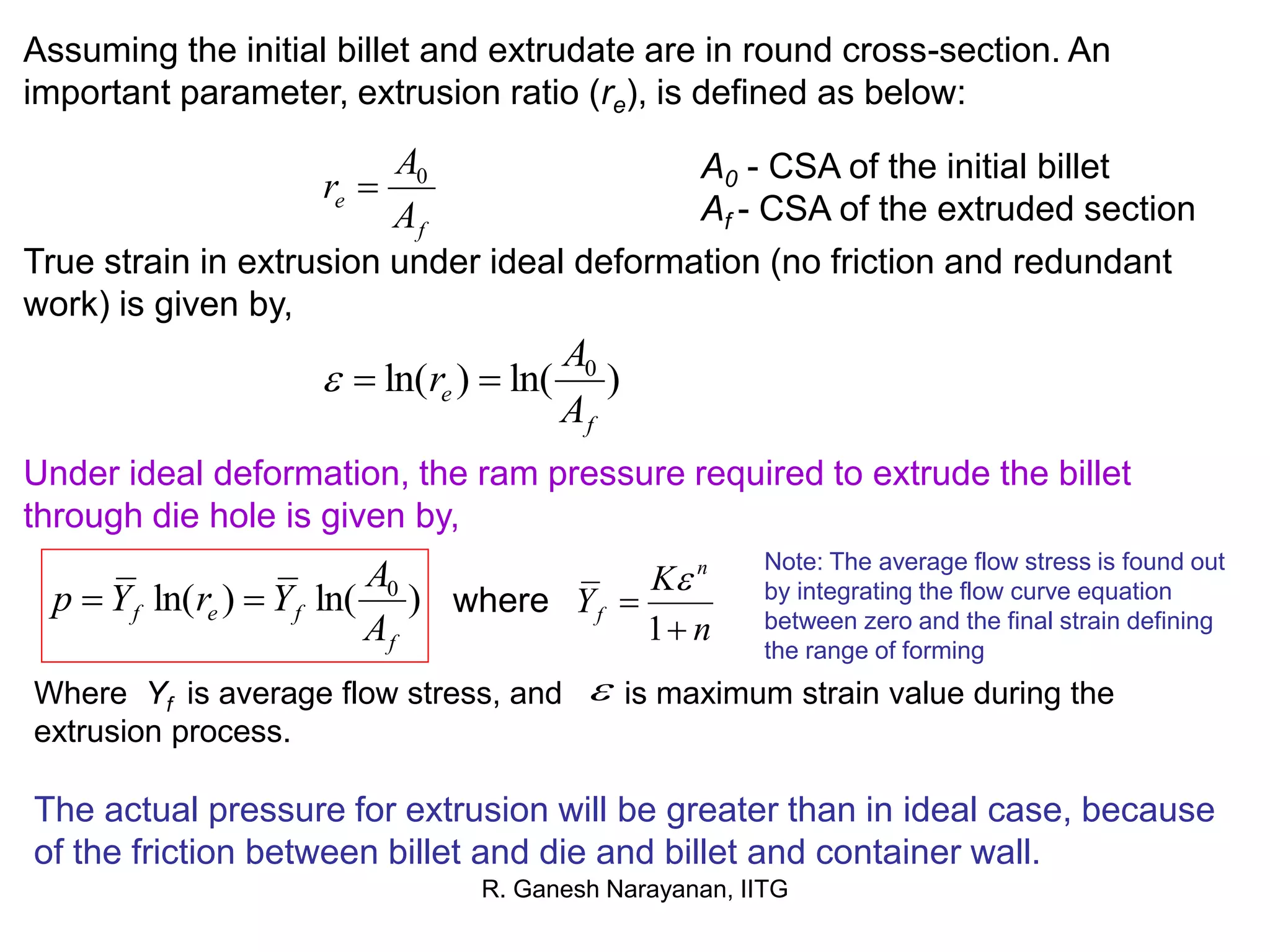 Metal forming processes with analysis | PDF