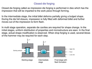 Metal forming processes full | PDF