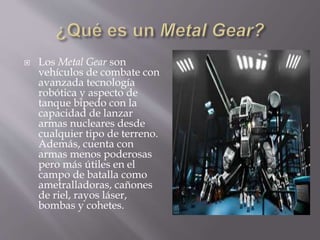 Metal gear | PPTX