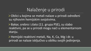 Metali | PPTX