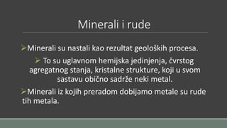 Metali | PPTX
